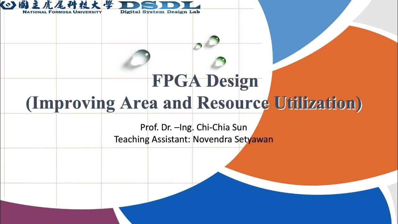 [FPGA Design] Lab 9: Improving Area and Resource Utilization - YouTube