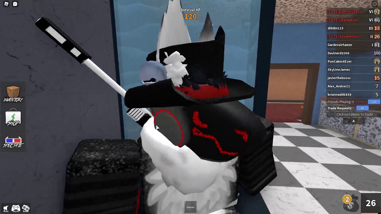 Exploiter in MM2, what an idot (w/friends) - YouTube