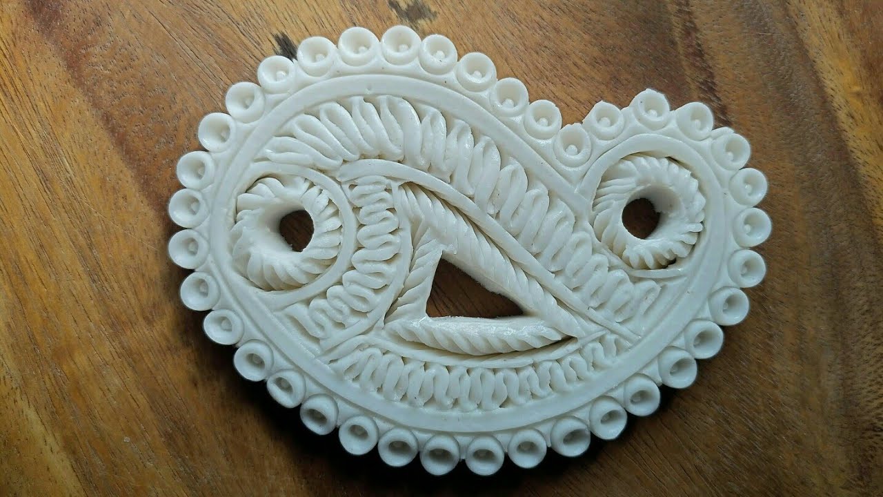 How To Make Nokshi Pitha | Full Pitha Design | Khadija Cooking House ...