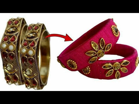 (DIY) How To Reuse Old Kangan At Home || Turn Your Old Kangan Into New ...