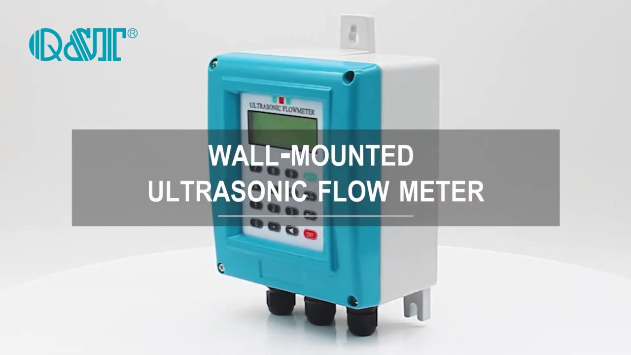 Q&T Instrument Wall-Mount Ultrasonic Flow Meter - YouTube