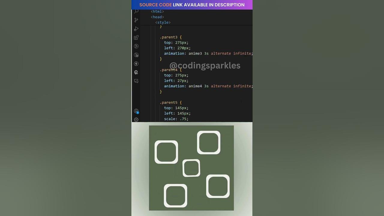 Play CSS Daily Targets - 23rd April, 2024 ( 2 different animations) #html #css #cssanimations ...