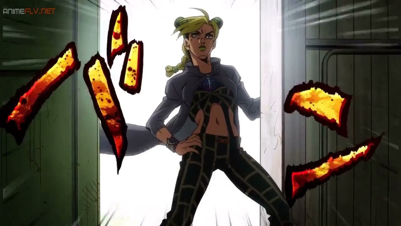 When Jolyne opens a door - YouTube