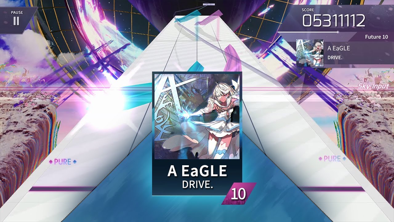 [Arcaea Fanmade] A EaGLE - DRIVE. (FTR 10) - YouTube