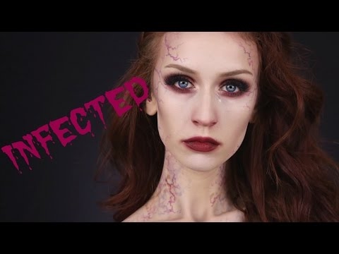 INFECTED MAKEUP TUTORIAL | How To Paint Veins - YouTube