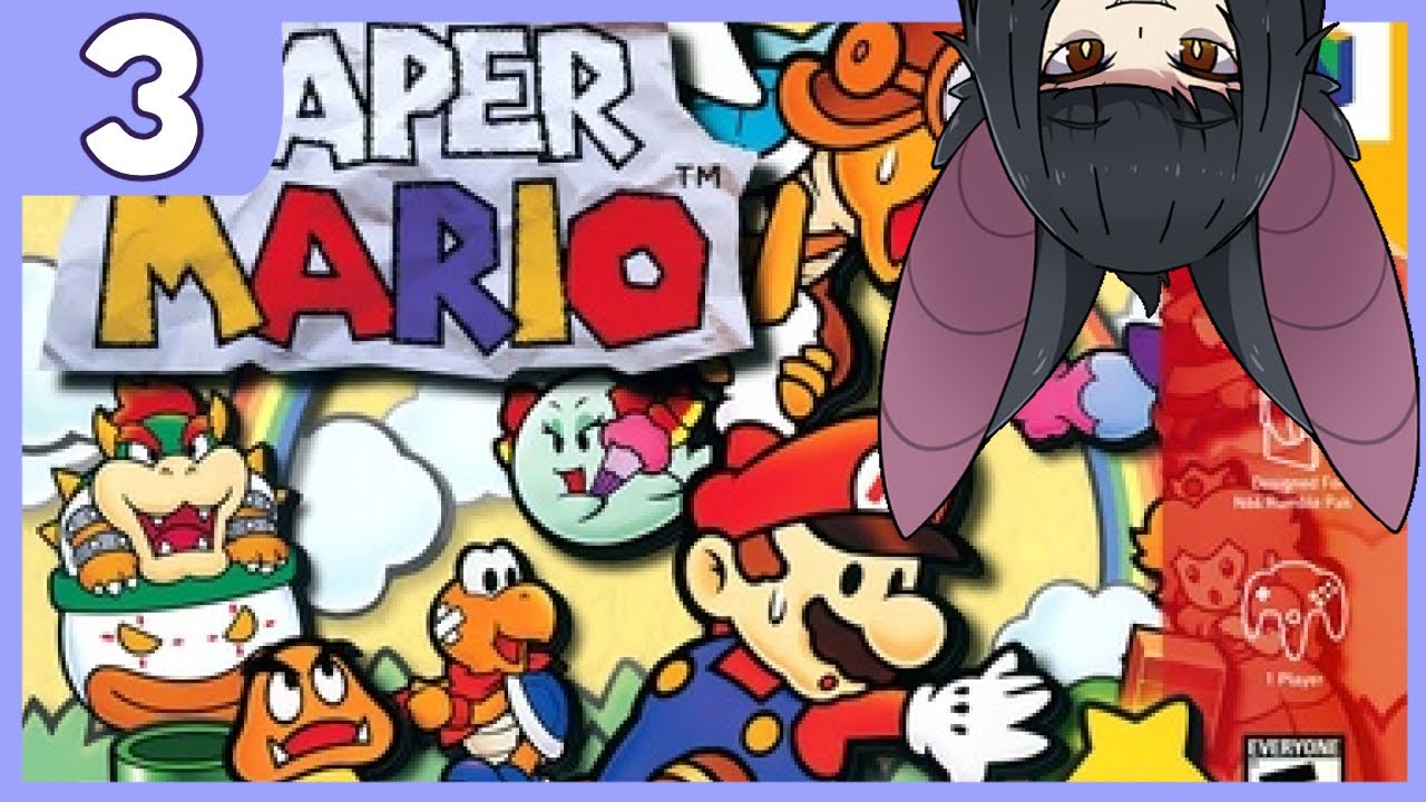 [3] Paper Mario - Rock Mario Scissor Mario - YouTube