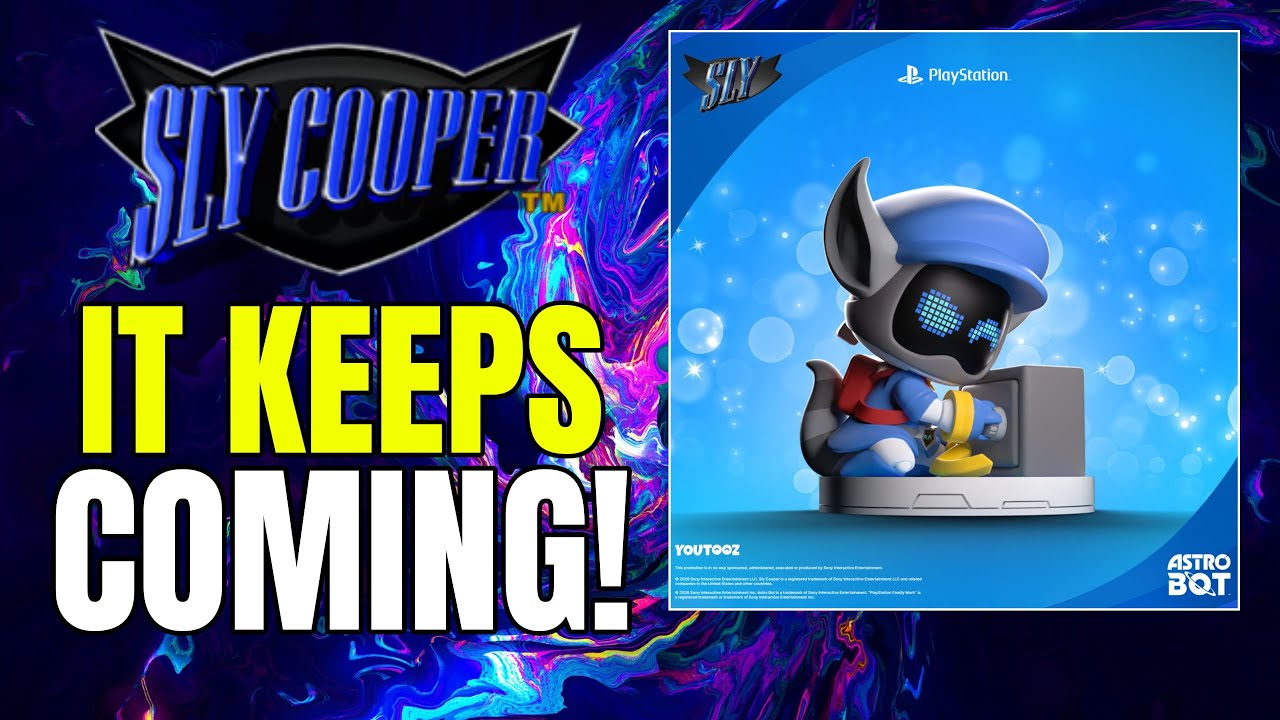 Sly Cooper Is Getting NEW MERCH Tomorrow! - YouTube