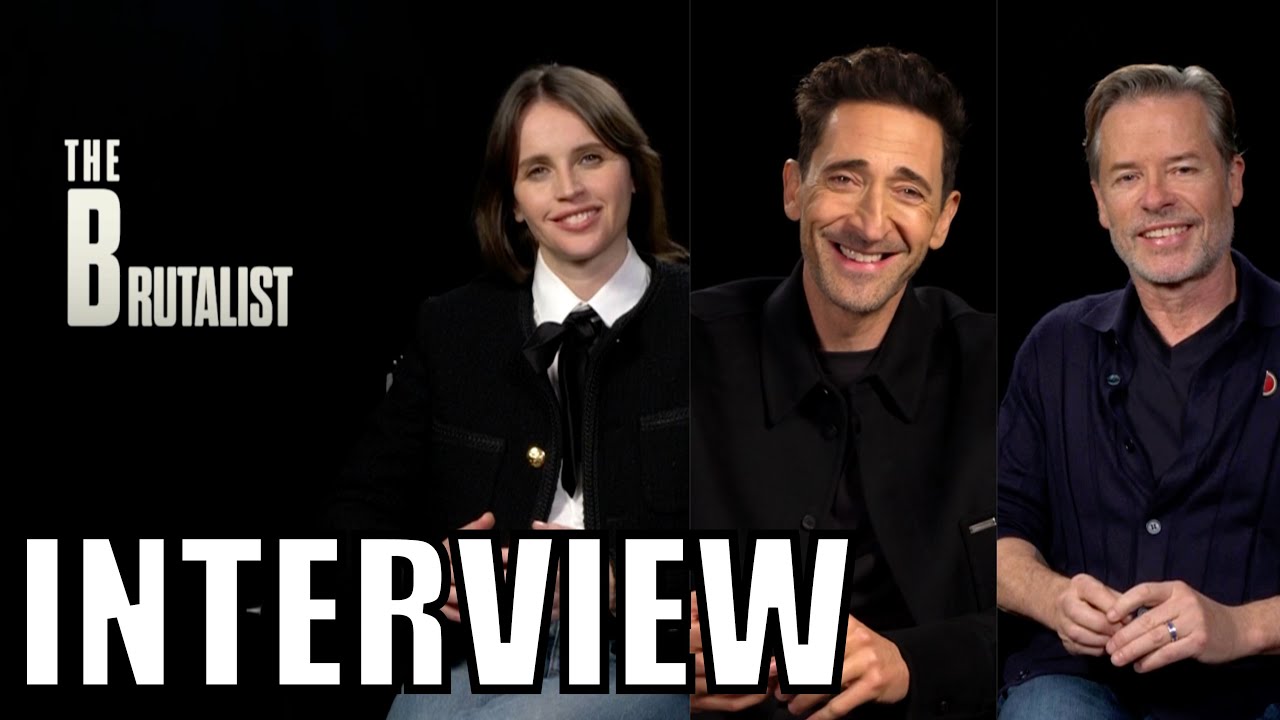 THE BRUTALIST Cast Interview | Adrien Brody, Felicity Jones, Guy Pearce On Brady Corbet's Epic ...
