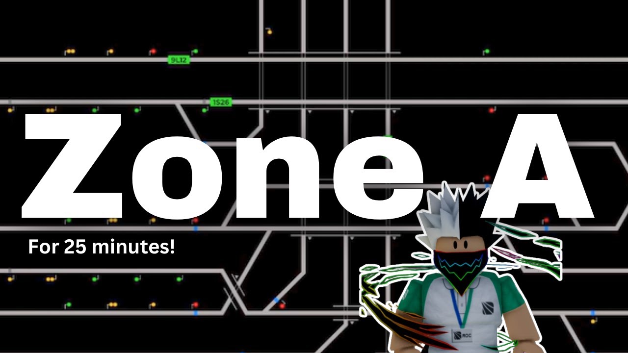 Signalling Zone A for 27 minutes NONSTOP in SCR - YouTube