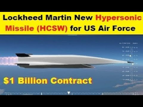 Lockheed Martin Hypersonic Conventional Strike Weapon (HCSW) Missile ...
