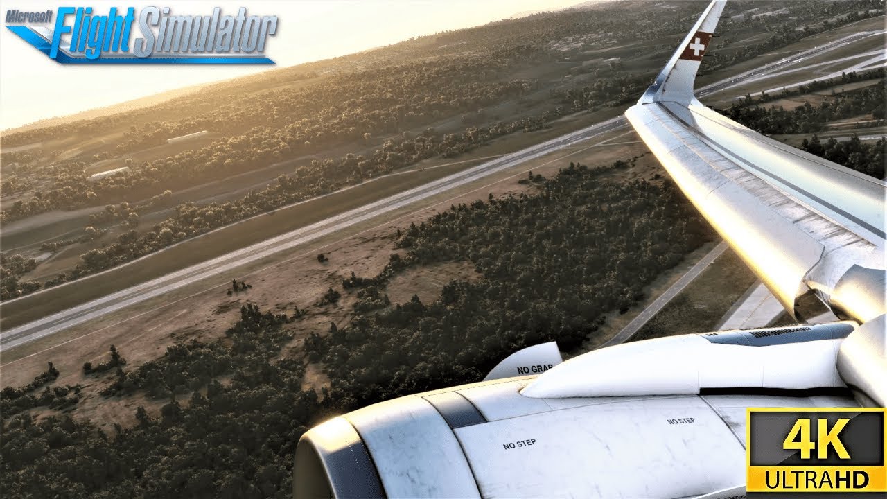Max realism graphics departure from Zurich - Microsoft Flight Simulator ...