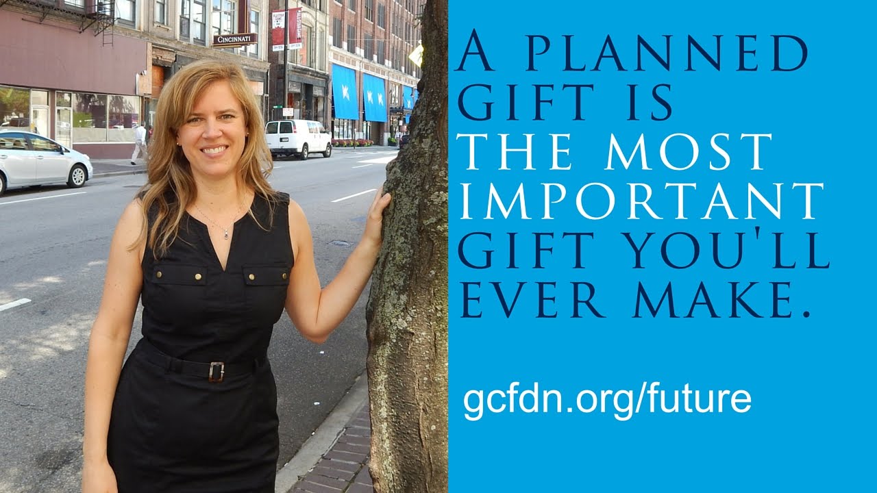Katie Hesse speaks about her planned gift for Greater Cincinnati - YouTube