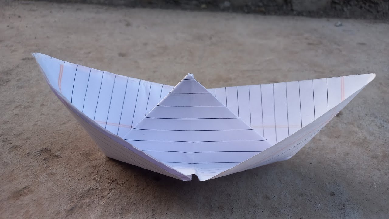 कागज की नाव घर पर बनाये || kagaj ki nav paper ki boat video || pdk ...