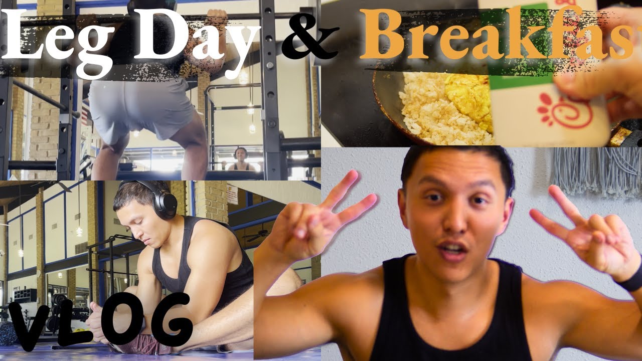 Leg Day and BreakFast - YouTube