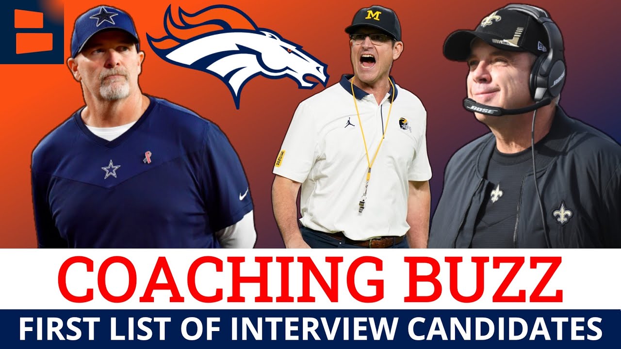 Broncos Unveil Head Coach Interview List Ft. Dan Quinn + Broncos vs ...