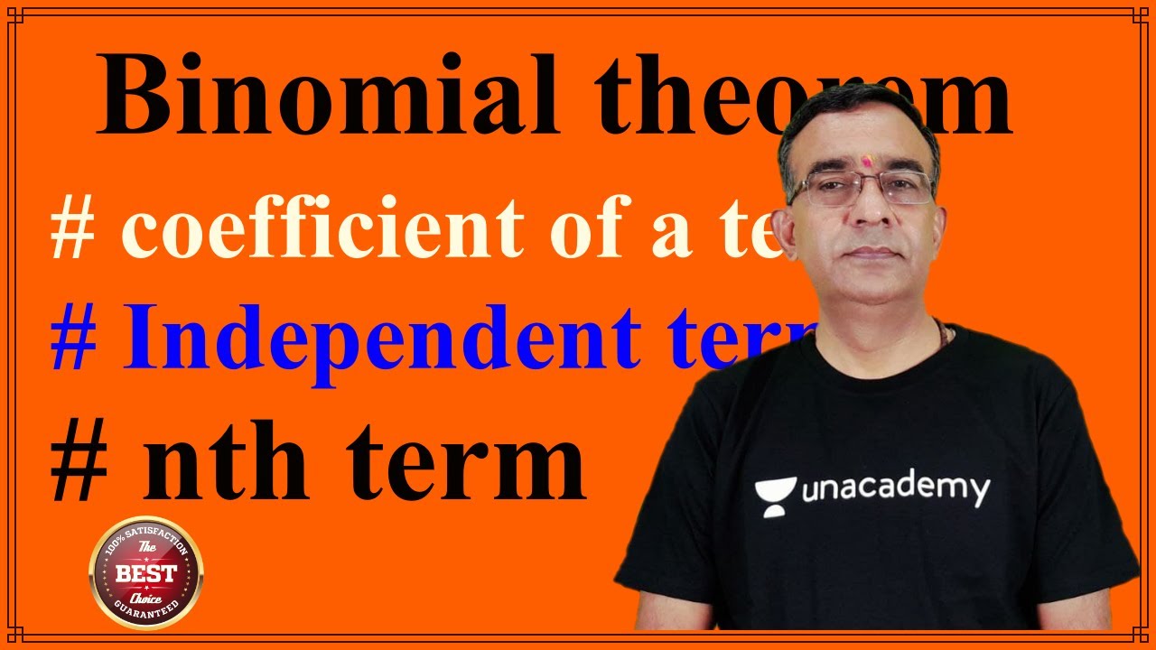 Class 11 maths how to find independent term in binomial expansion - YouTube