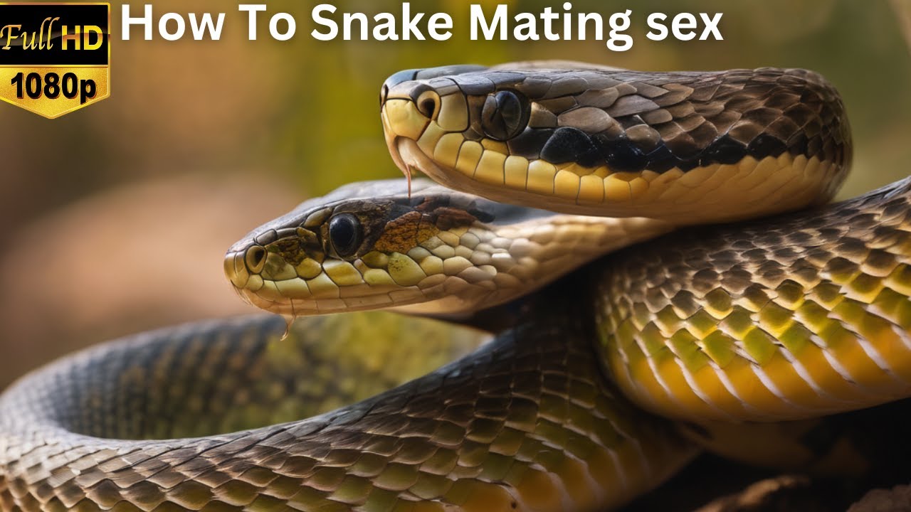 Romantic Snake Mating video | snake sex video | sex - YouTube