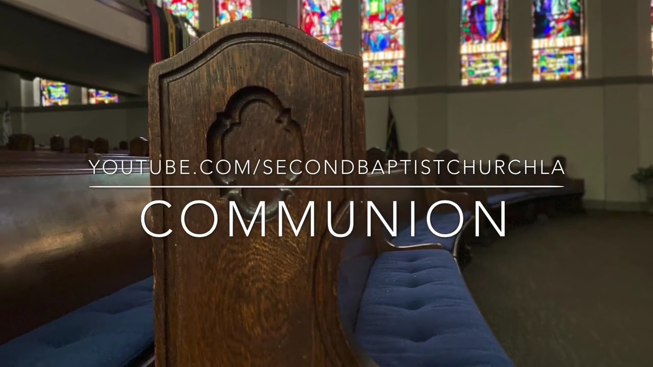 Join Pastor Epps on Communion Sunday - YouTube