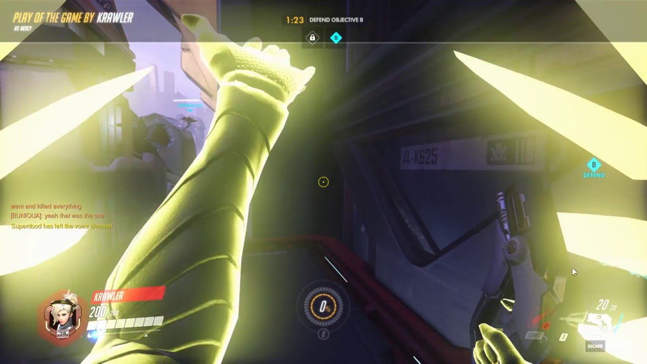 Overwatch Mercy Highlight test - YouTube