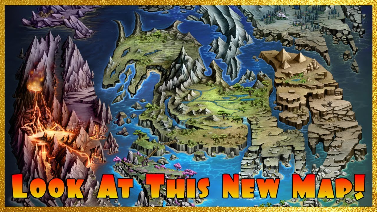 They Updated World Map & Travel Menu! AdventureQuest 3D - YouTube