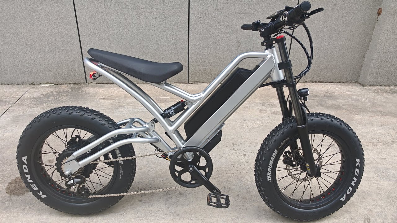 1000W Power Electric bike Hulk 55kmp - YouTube