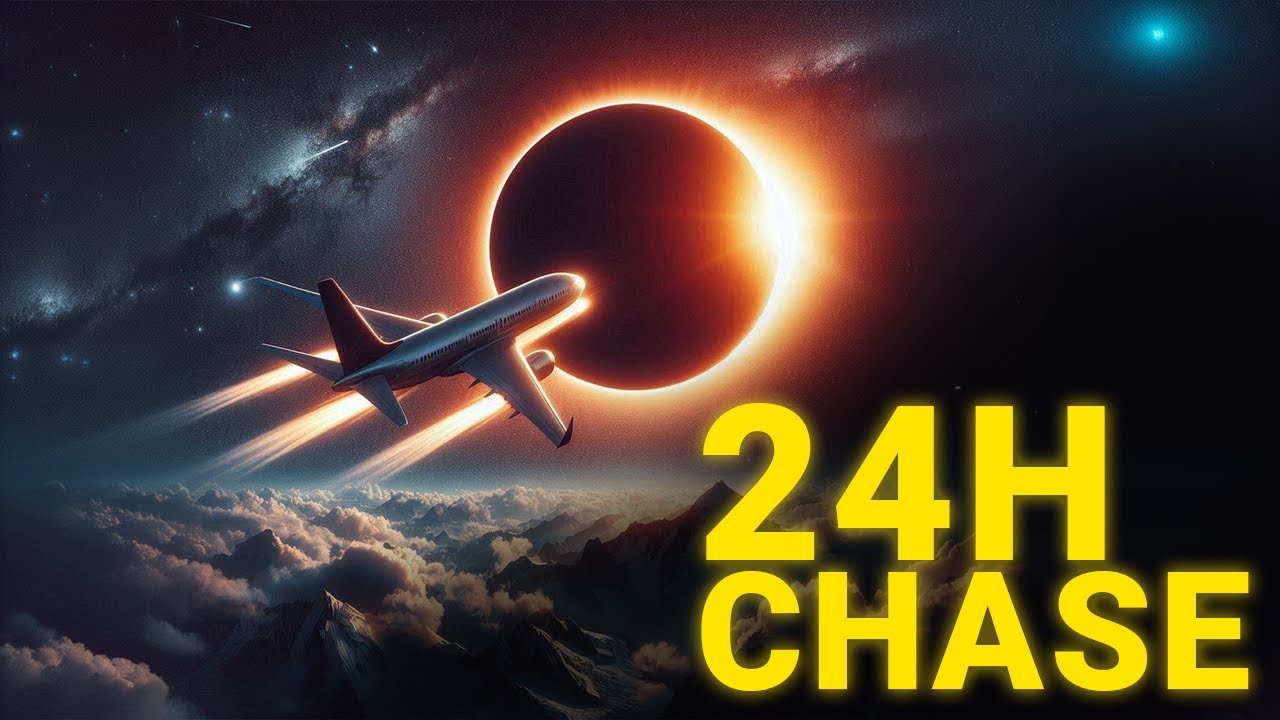 The Jet That Chased Solar Eclipse - YouTube