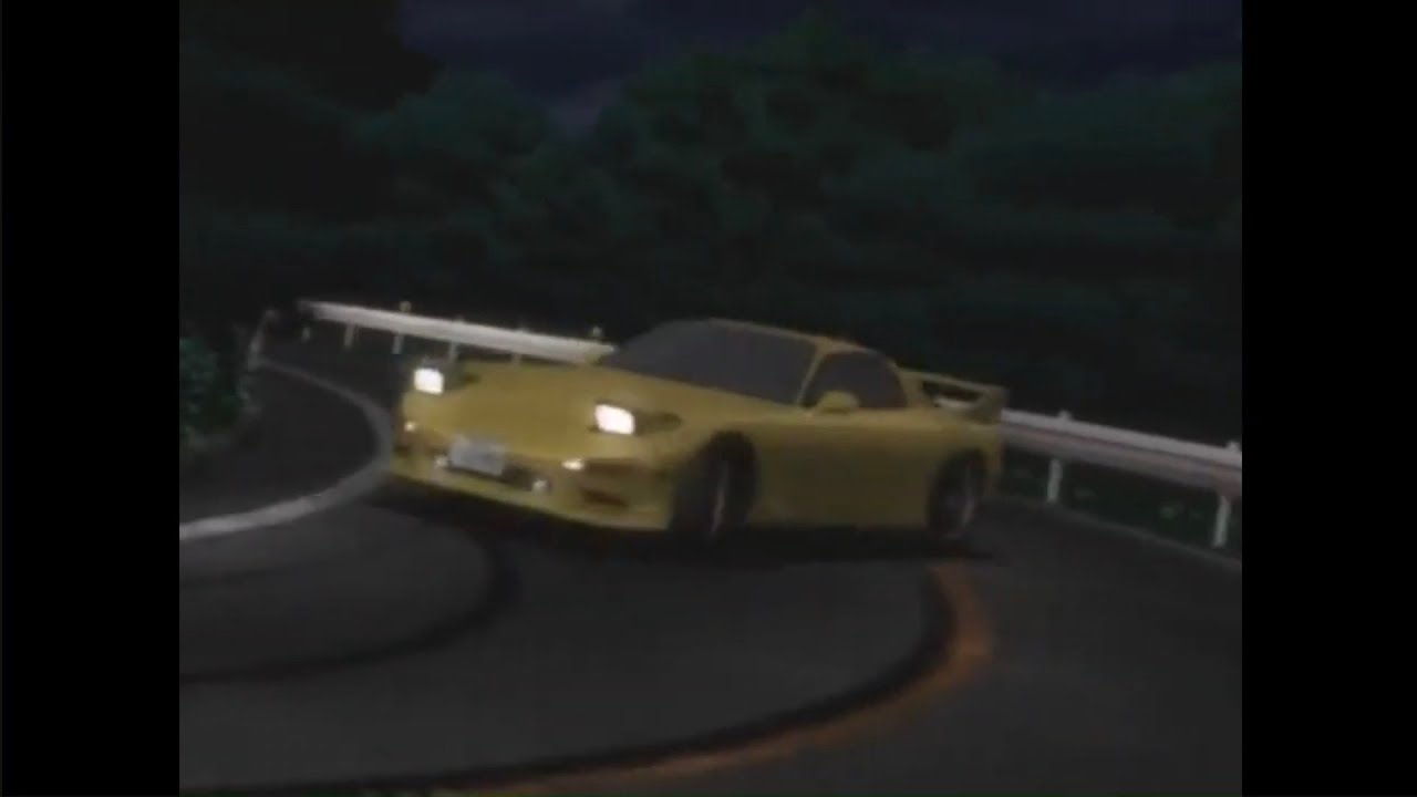 INITIAL D THIS TIME SCENE BATTLE STAGE - YouTube