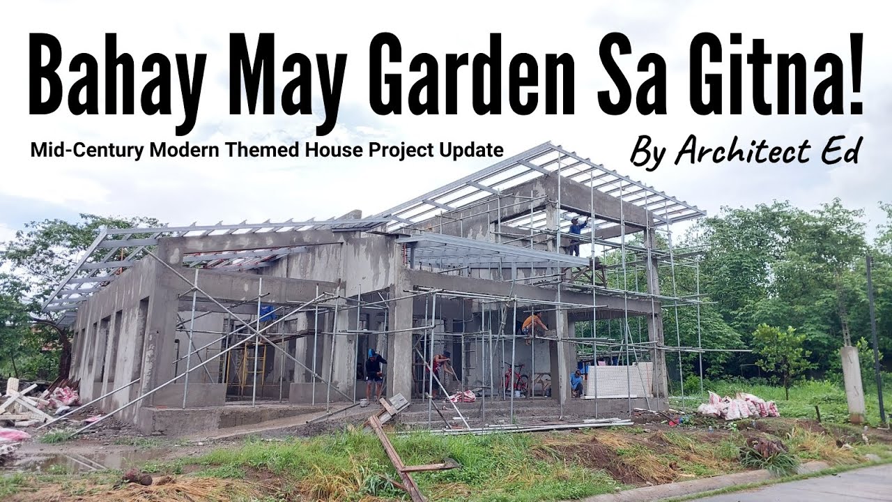 Tropical House: Ang Bahay na May Garden sa Gitna MidCentury Modern ...