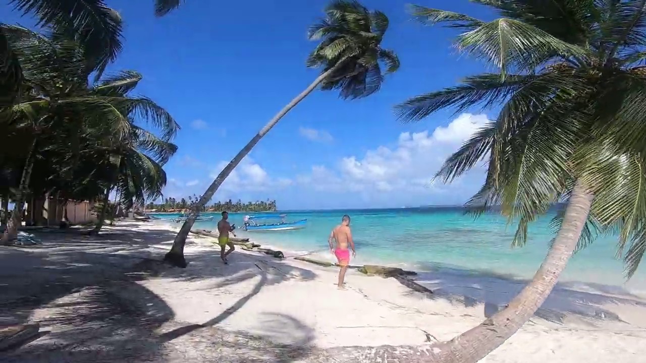 Tour à Panama, Iles San Blas | Balade sur l'Ile Perro Chico | Isla ...