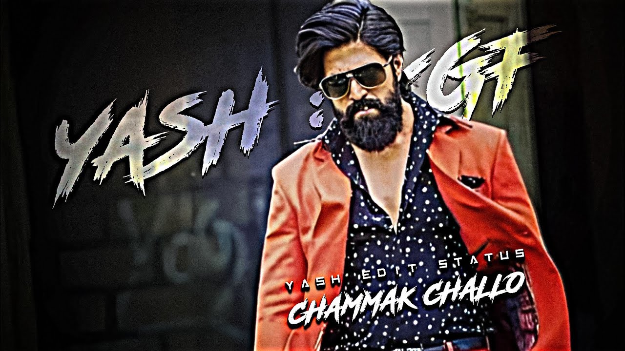 Chammak Challo😍Ft.Yash 💫| Chammak Challo X Yash Edits | Chammak Challo ...