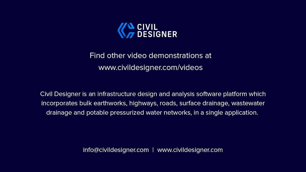 Civil Designer software FAQ - Real-time junction design preview - Mini ...