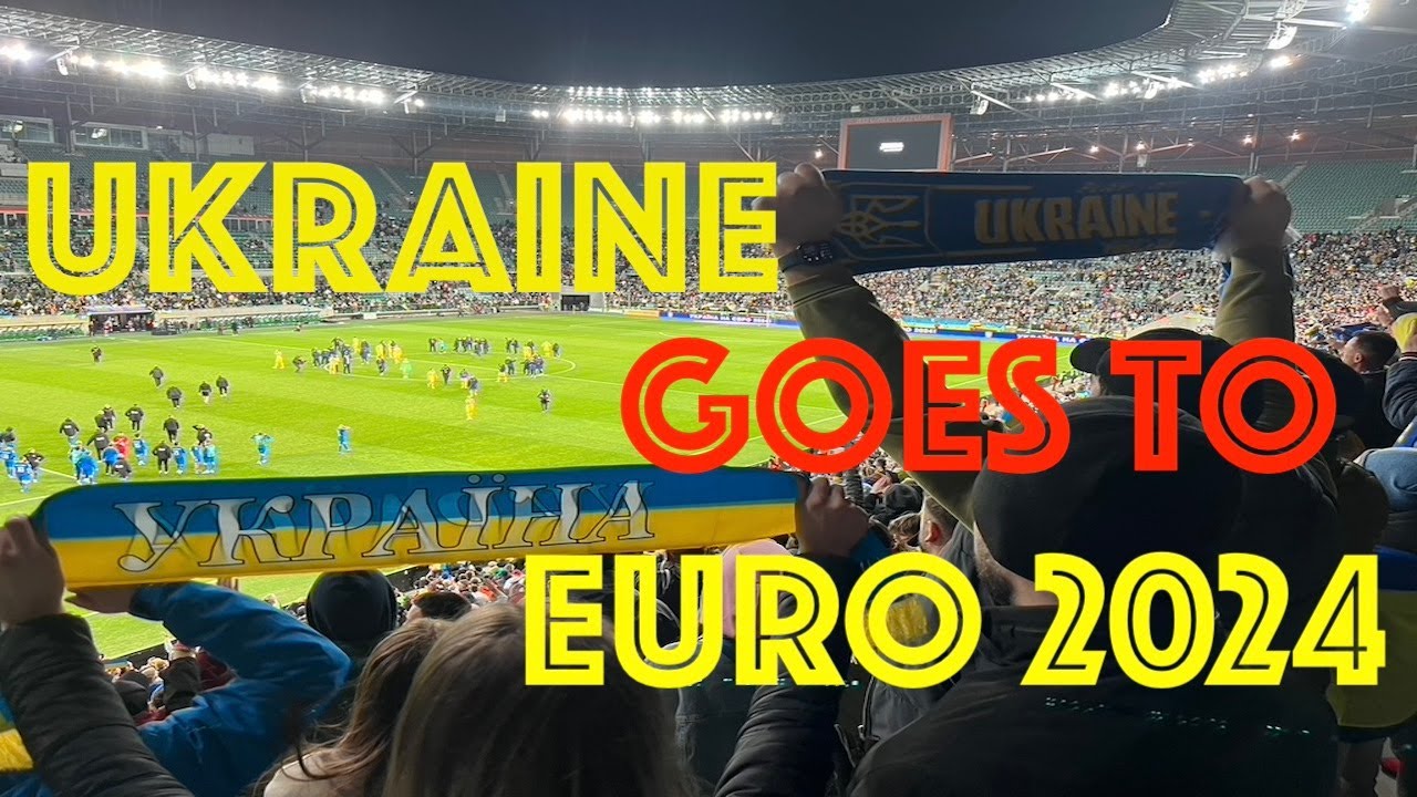 The day UKRAINE qualified for EURO 2024 - YouTube