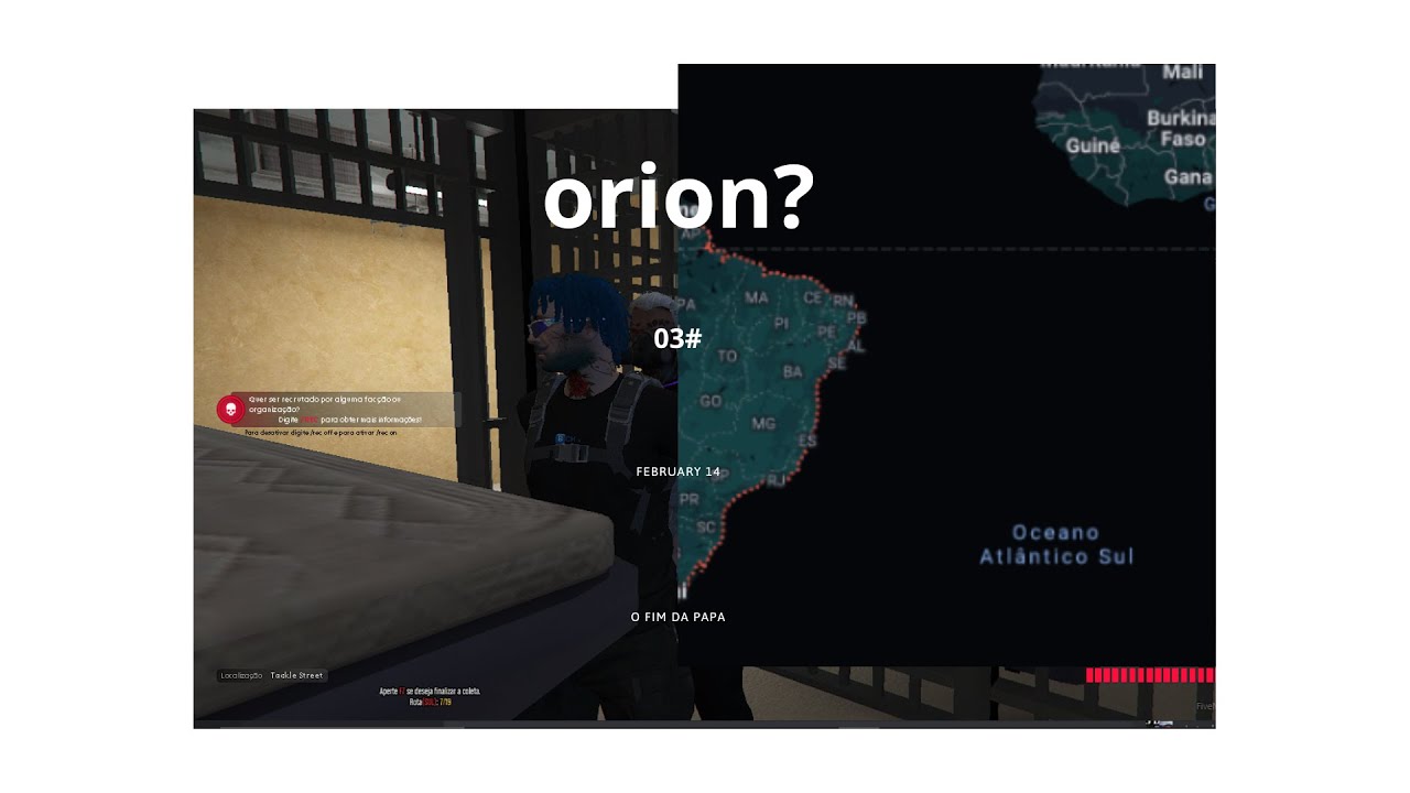 ultima vez na cidade mais zapeada - Orion RP#3 - YouTube