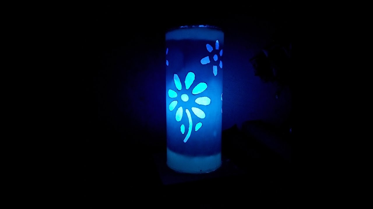 How to make a PVC lamp - YouTube