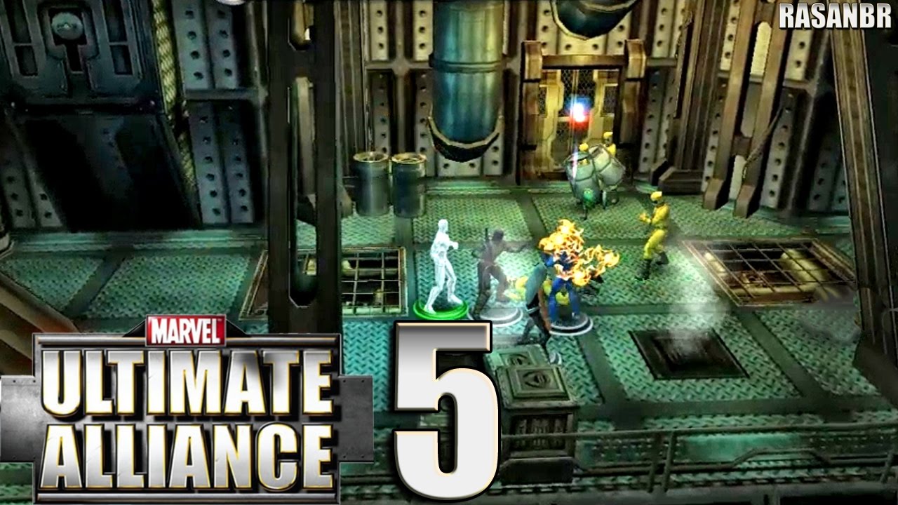 Marvel Ultimate Alliance (PSP) walkthrough part 5 - YouTube