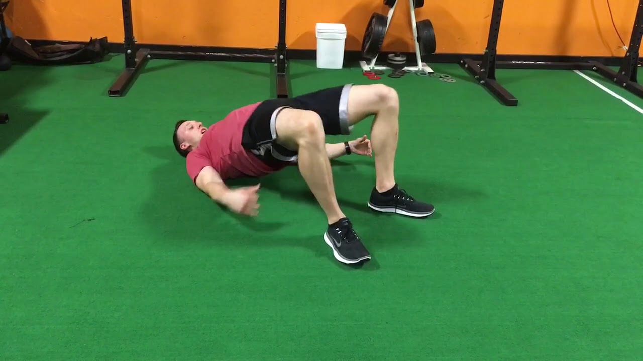 Wide-Stance Glute Bridge - YouTube