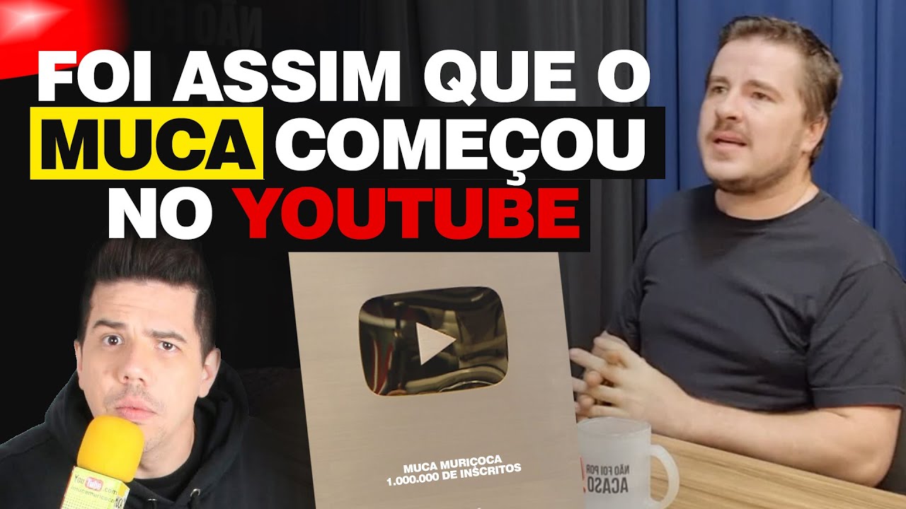 Como o Muca Muriçoca Cresceu no YouTube: Do Zero aos 10 Milhões com ...