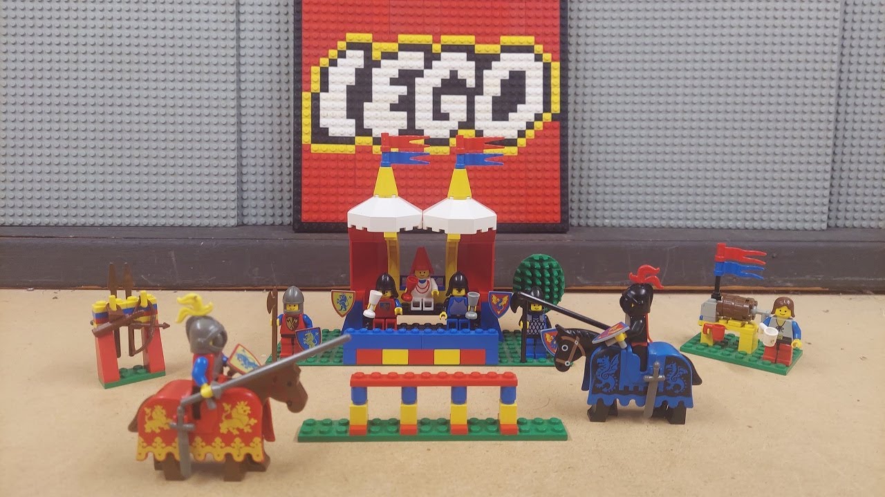 LEGO By the Book - Knight's Challenge (6060) - YouTube