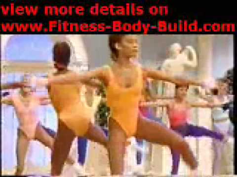 Slim girls aerobics dance show get slim tummy