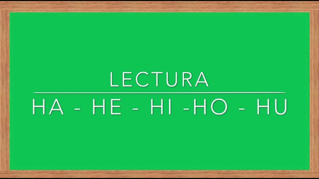 Lectura ha he hi ho hu - YouTube