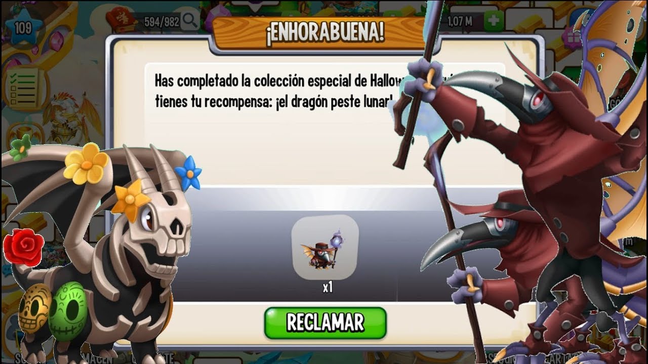 AL FIN COMPLETO UNA COLECCIÓN :'V DRAGON PESTE LUNAR CONSEGUIDO Y FINAL ...