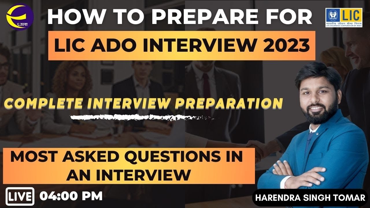 HOW TO PREPARE FOR LIC ADO PREPARATION 2023 || Most Asked Questions in ...