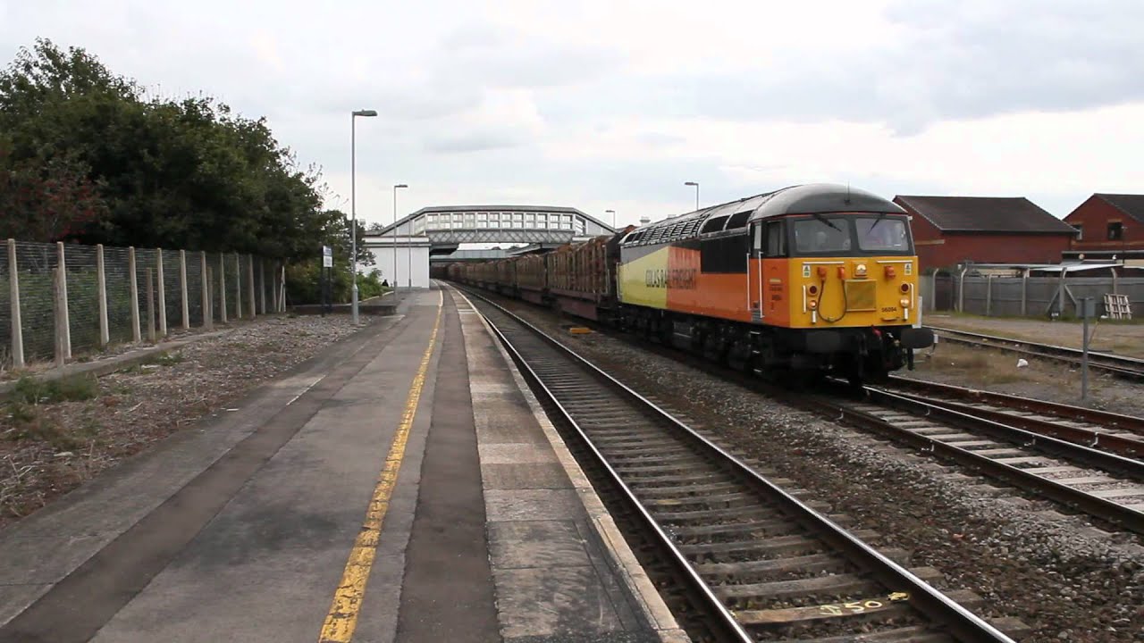 Colas Rail 56094 On 6Z53 Teigngrace - Chirk Logs Through Bridgwater ...