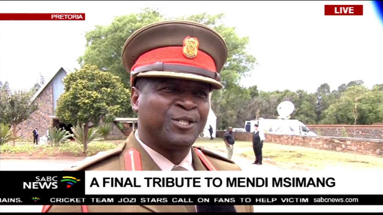 Ofentse Stimo on the latest from Mendi Msimang’s funeral - YouTube