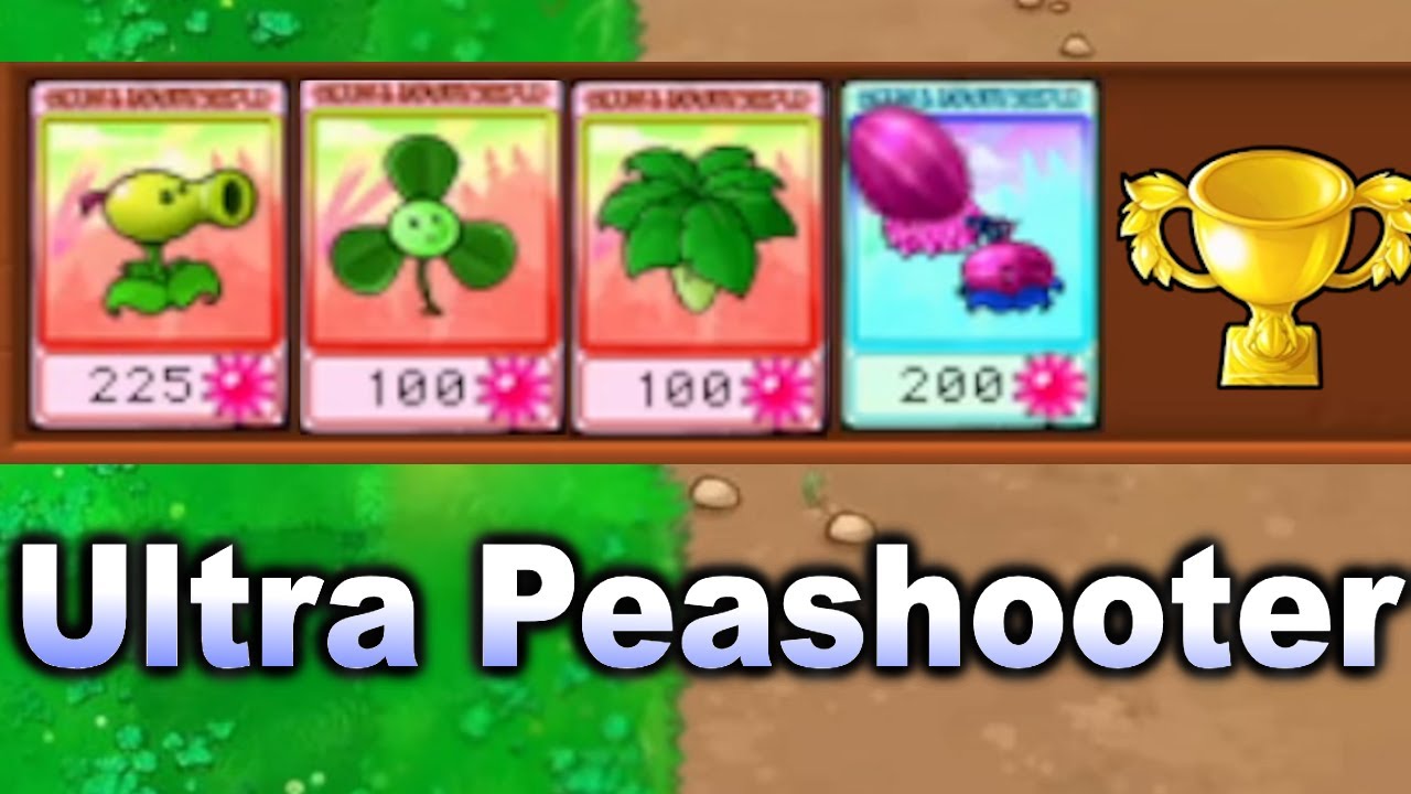 Plants Vs. Zombies 1 - New Ultra Peashooter Mod - PVZ HARD MODE MOD ...