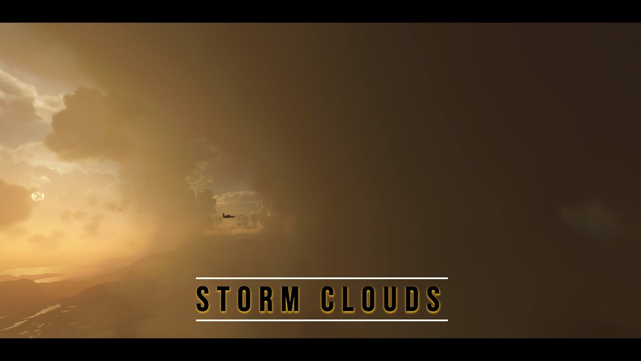 MSFS 2020: Storm Clouds - YouTube
