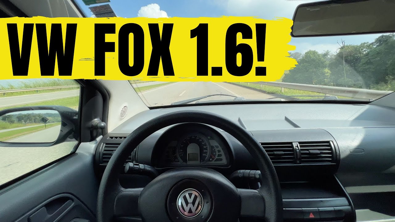 TEST DRIVE VOLKSWAGEN FOX PLUS 1.6 FLEX 4 PORTAS 2007! DESEMPENHO ...