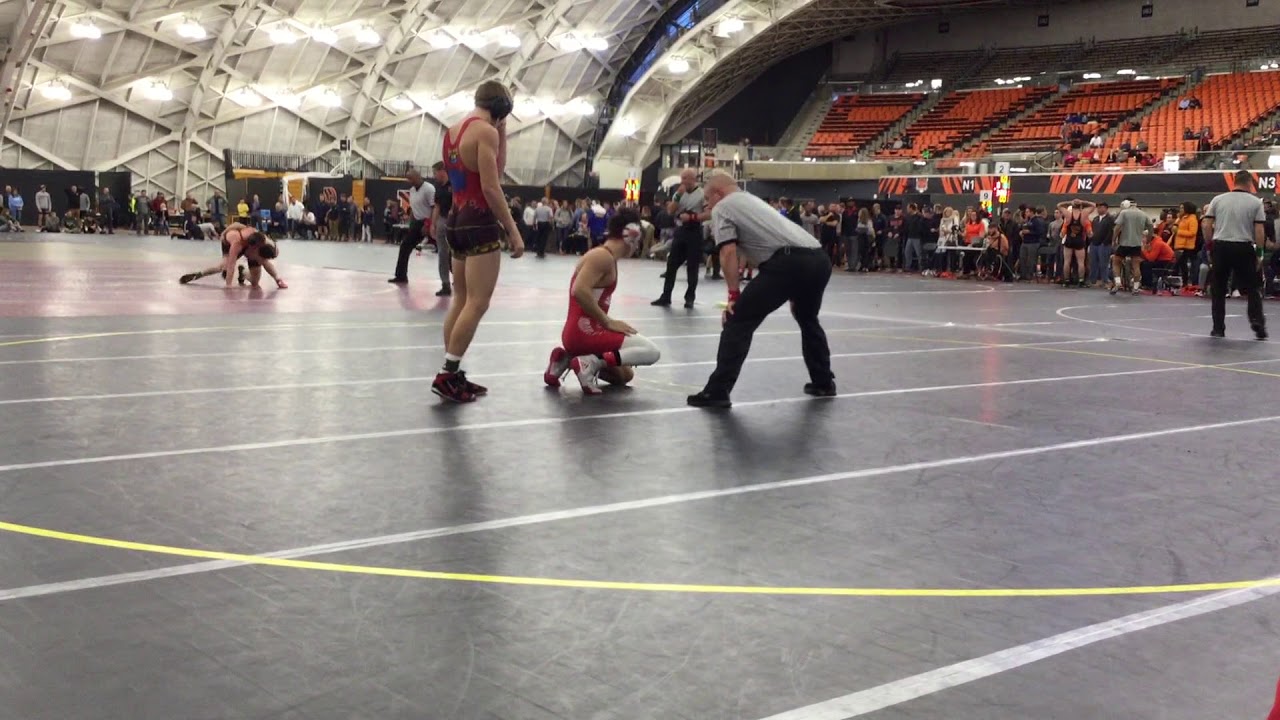 165 lbs: Will Schmidt (SHU) vs Shane Griffith (Stanford) - YouTube