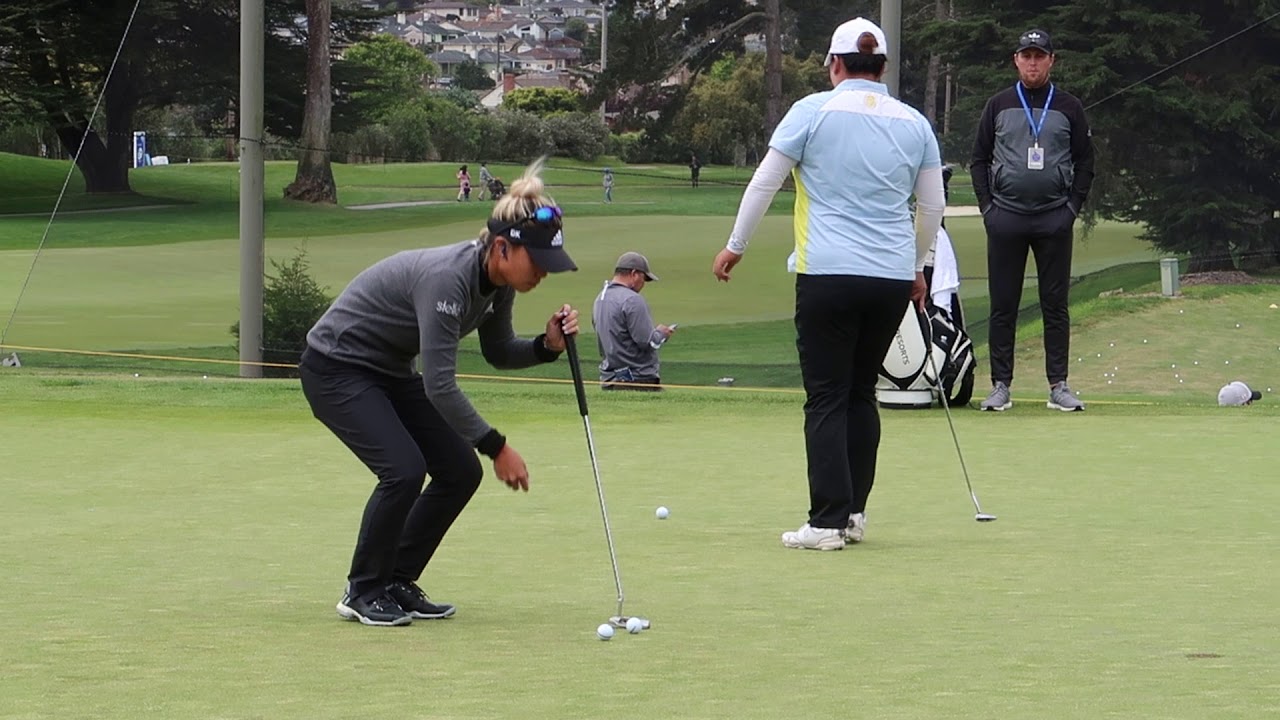 Danielle Kang Putting Practice - YouTube