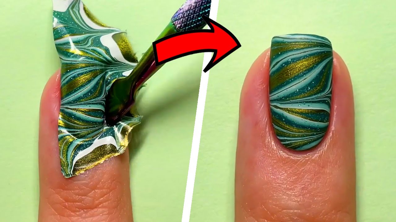 Super Satisfying Nail Art Designs | Four Nine Looks - YouTube